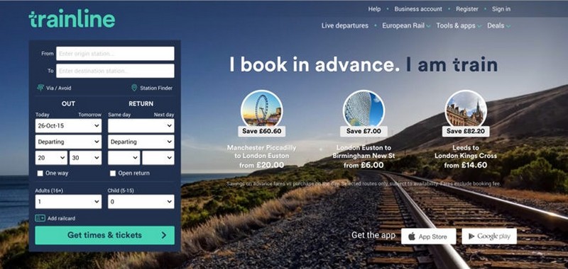 Trainline, biglietti ferroviari su Apple Pay - FullTravel Trade